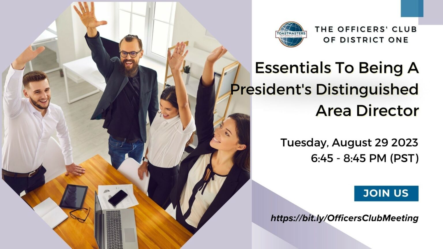 Essentials To Being A President’s Distinguished Area Director ...