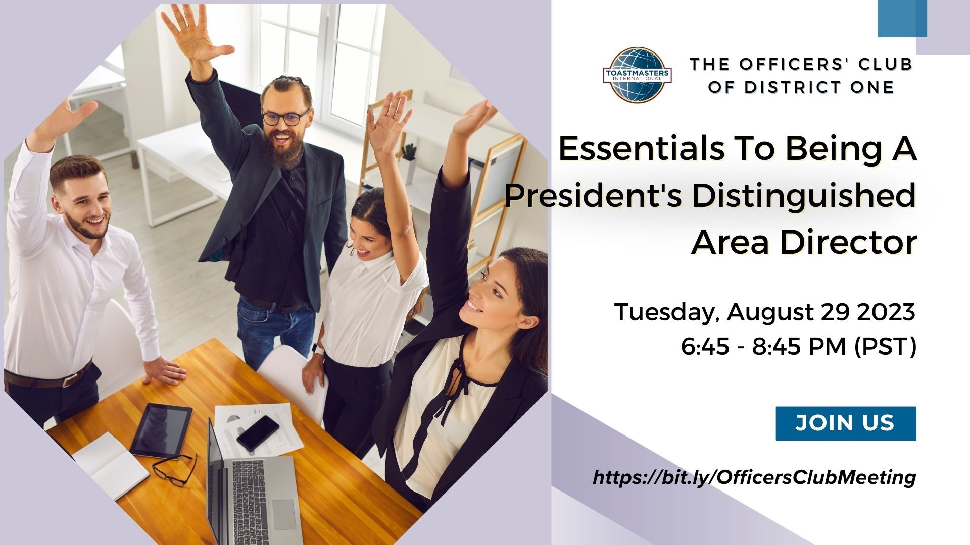 Essentials To Being A President’s Distinguished Area Director ...