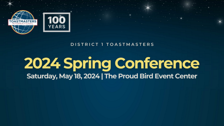 2024 Spring Conference Sponsorship: Gold Level – District One
