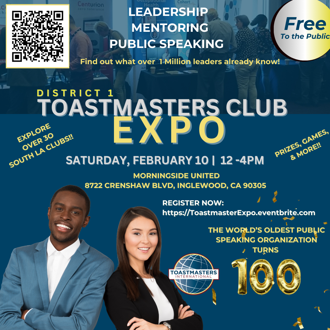 District 1 Toastmasters Club Expo – District One