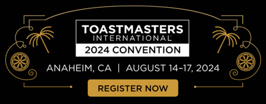 Toastmasters International 2024 Convention – District One