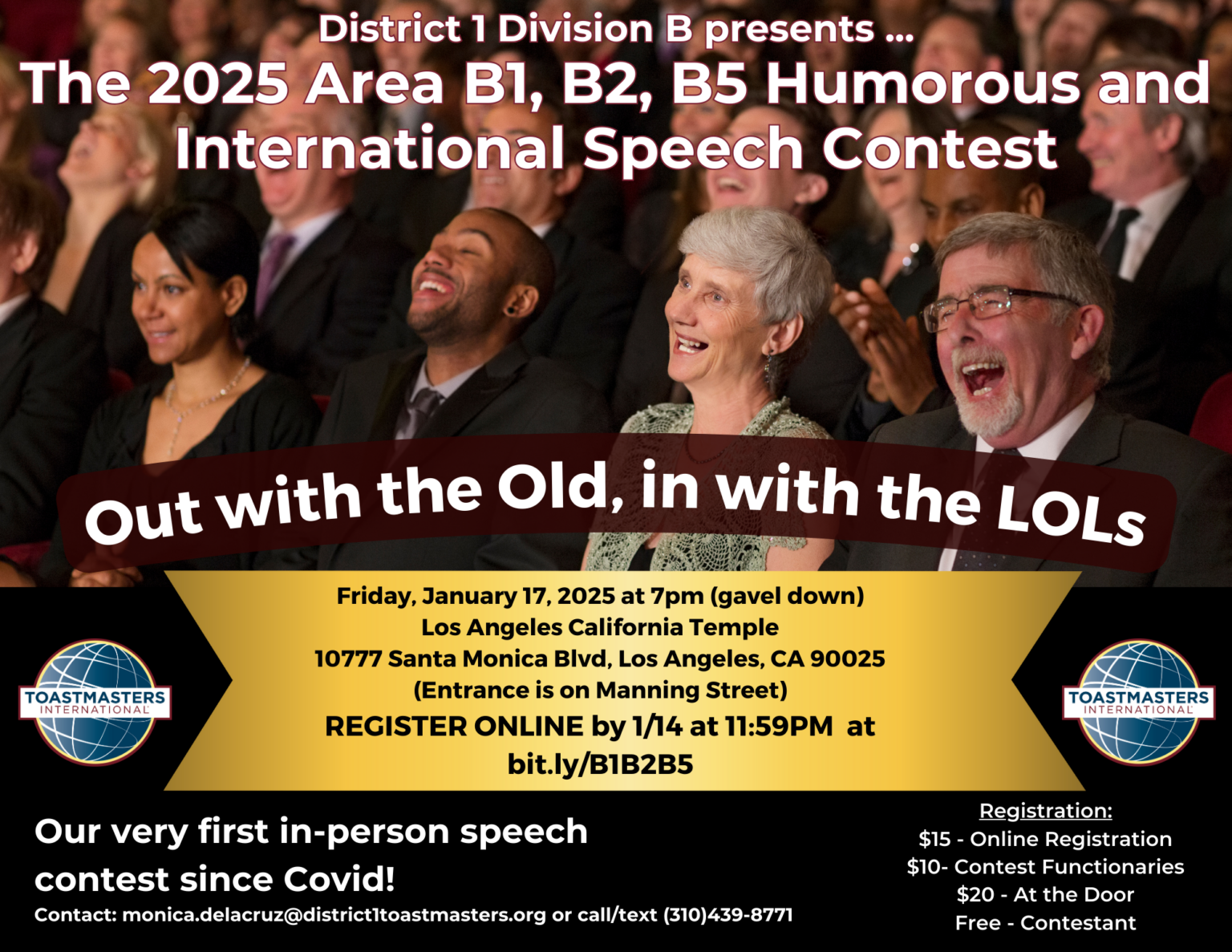 Area B1, B2 & B5 contest – District One