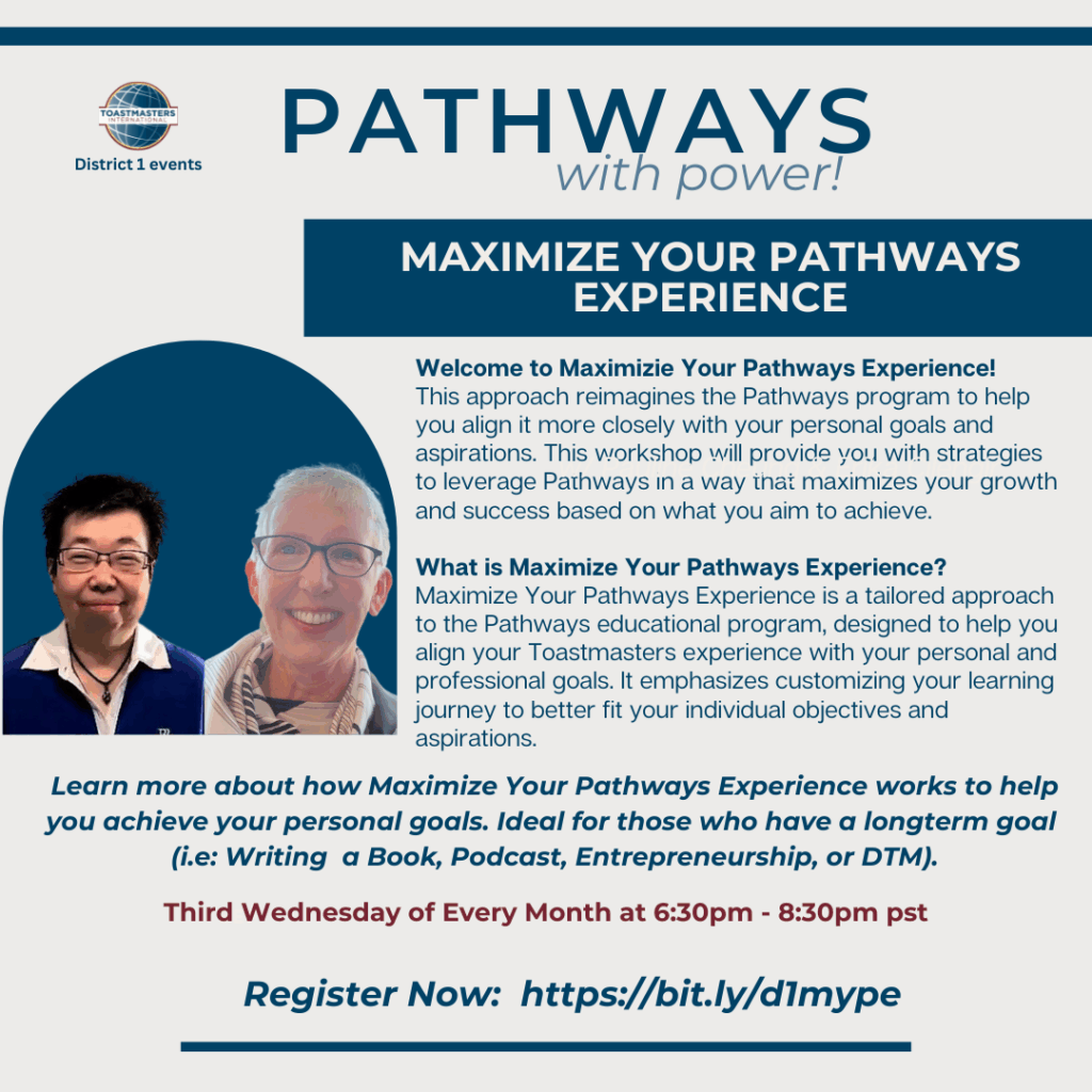 Maximize Your Pathways Experience! – District One